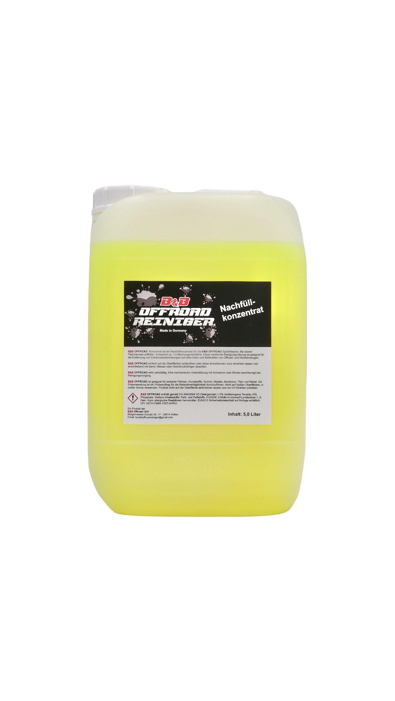 5L Offroad-Reiniger Konzentrat – B&B Offroad Reiniger